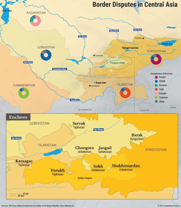 Border Disputes in Central Asia - Geopolitical Futures